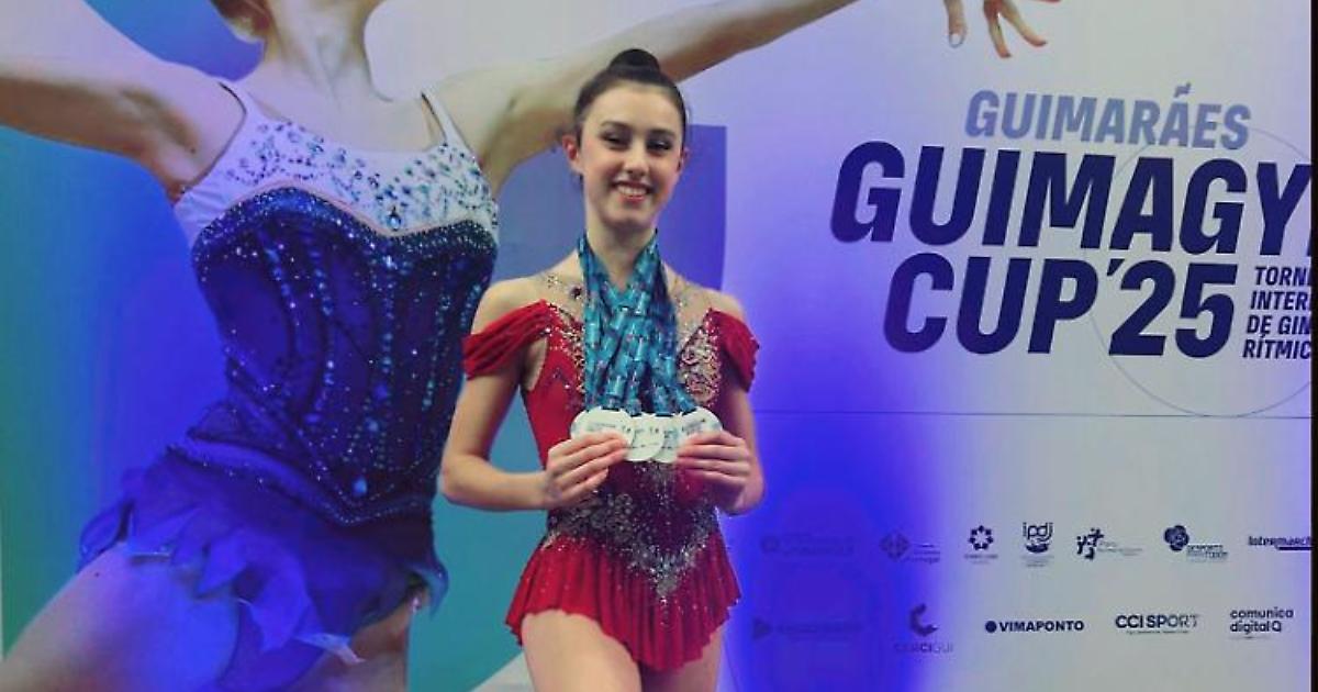 Spettacolare Ginevra Bindi: cinquina tutta d'oro in Portogallo ...