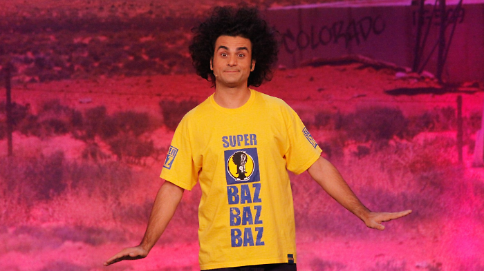 Baz ospite di Caterina Balivo. Chi è l'attore comico Marco Bazzoni, tra ...